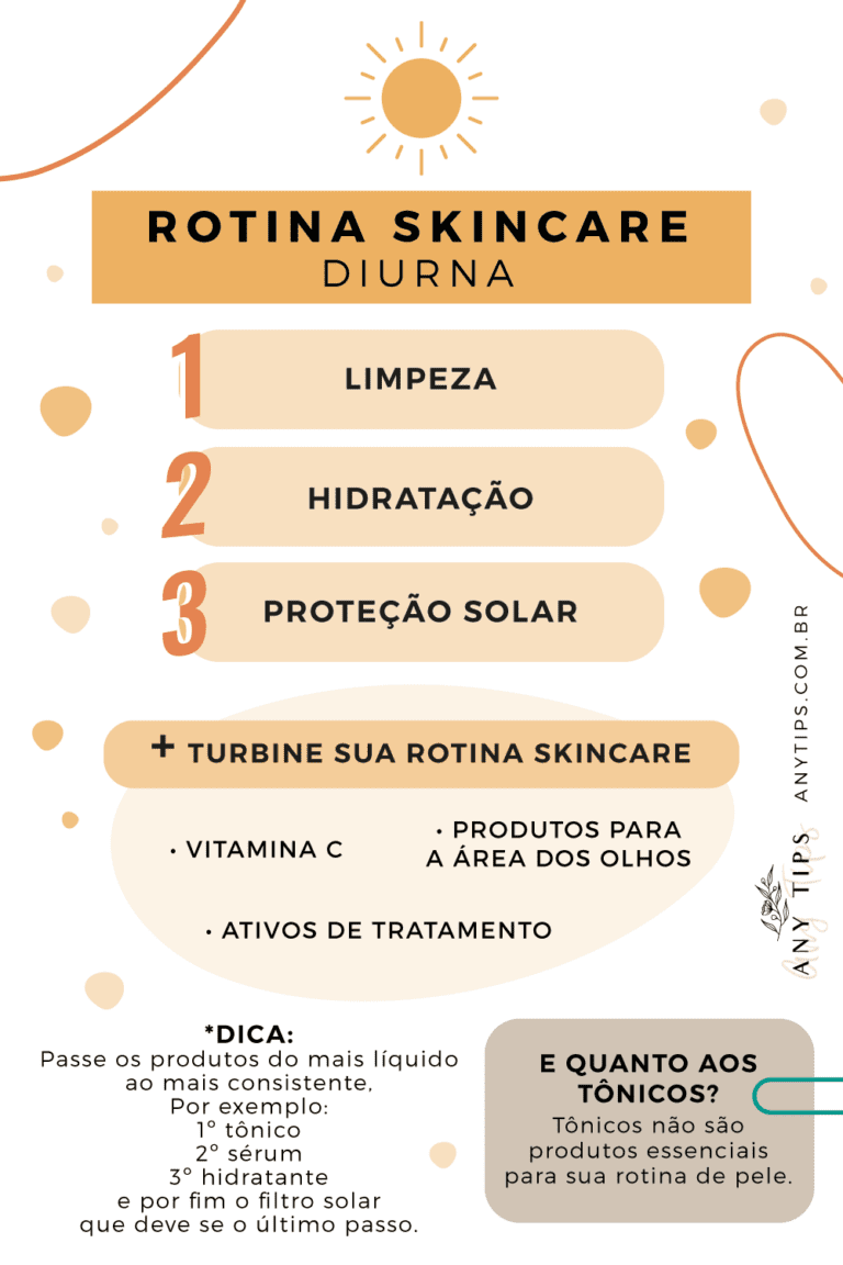 Rotina SkinCare - Diurna: Como Montar a Sua - Any tips