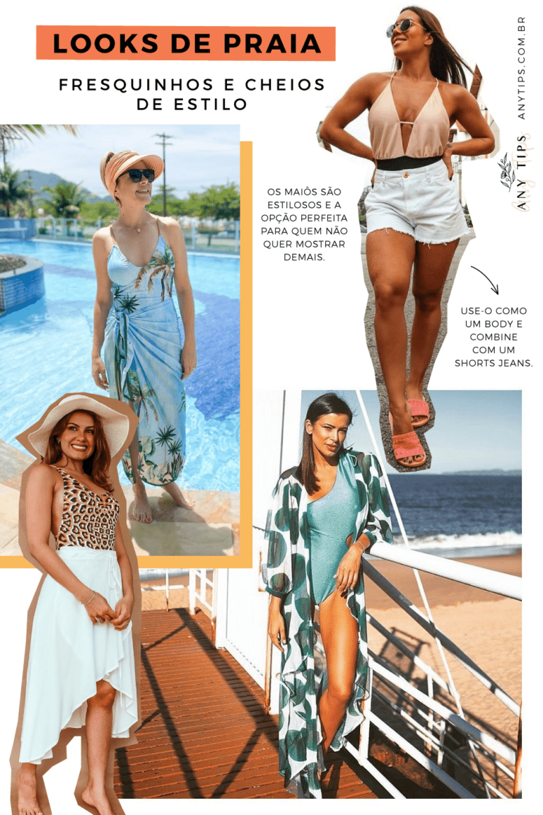 Looks de Praia Feminino: Fresquinhos e Cheios de Estilo - Any tips