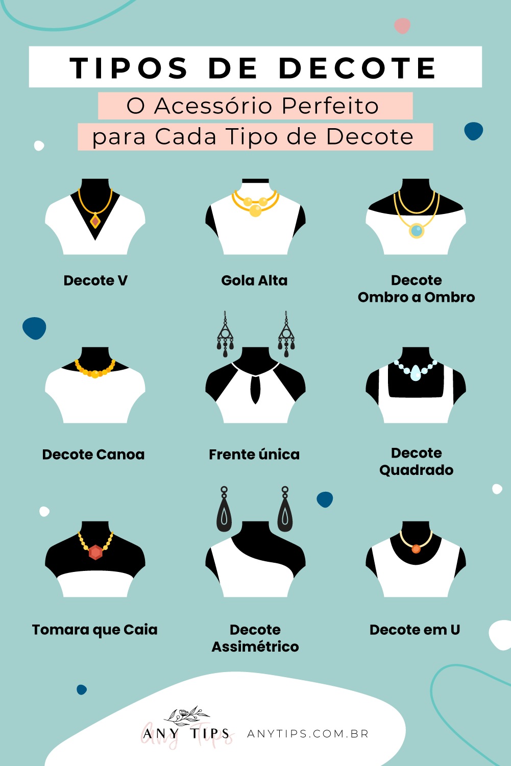 Tipos de Decote: Escolhendo o Perfeito para Cada Tipo de Corpo - Any tips